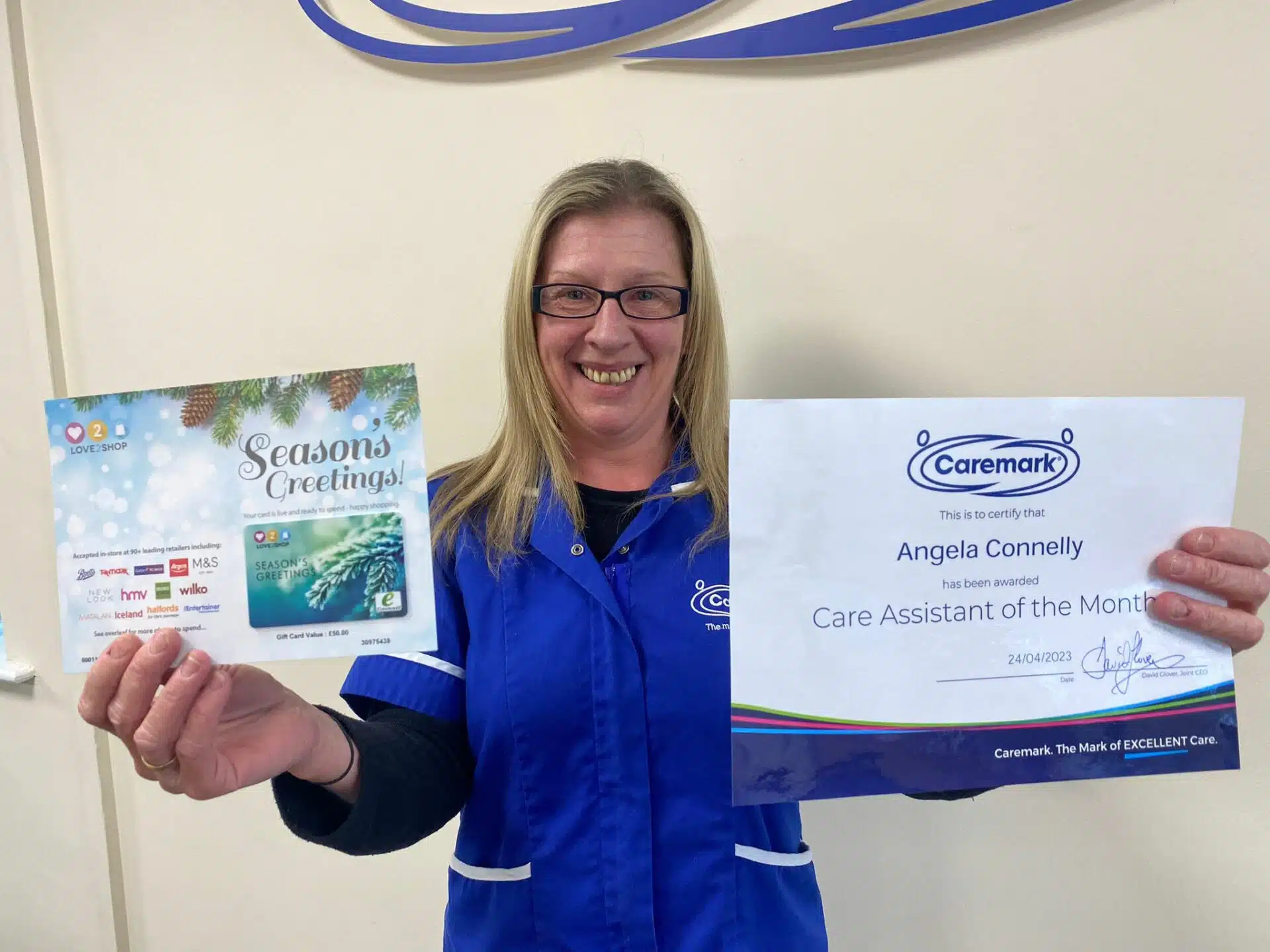 March 2023's Care Assistant of the Month: Angela • Caremark