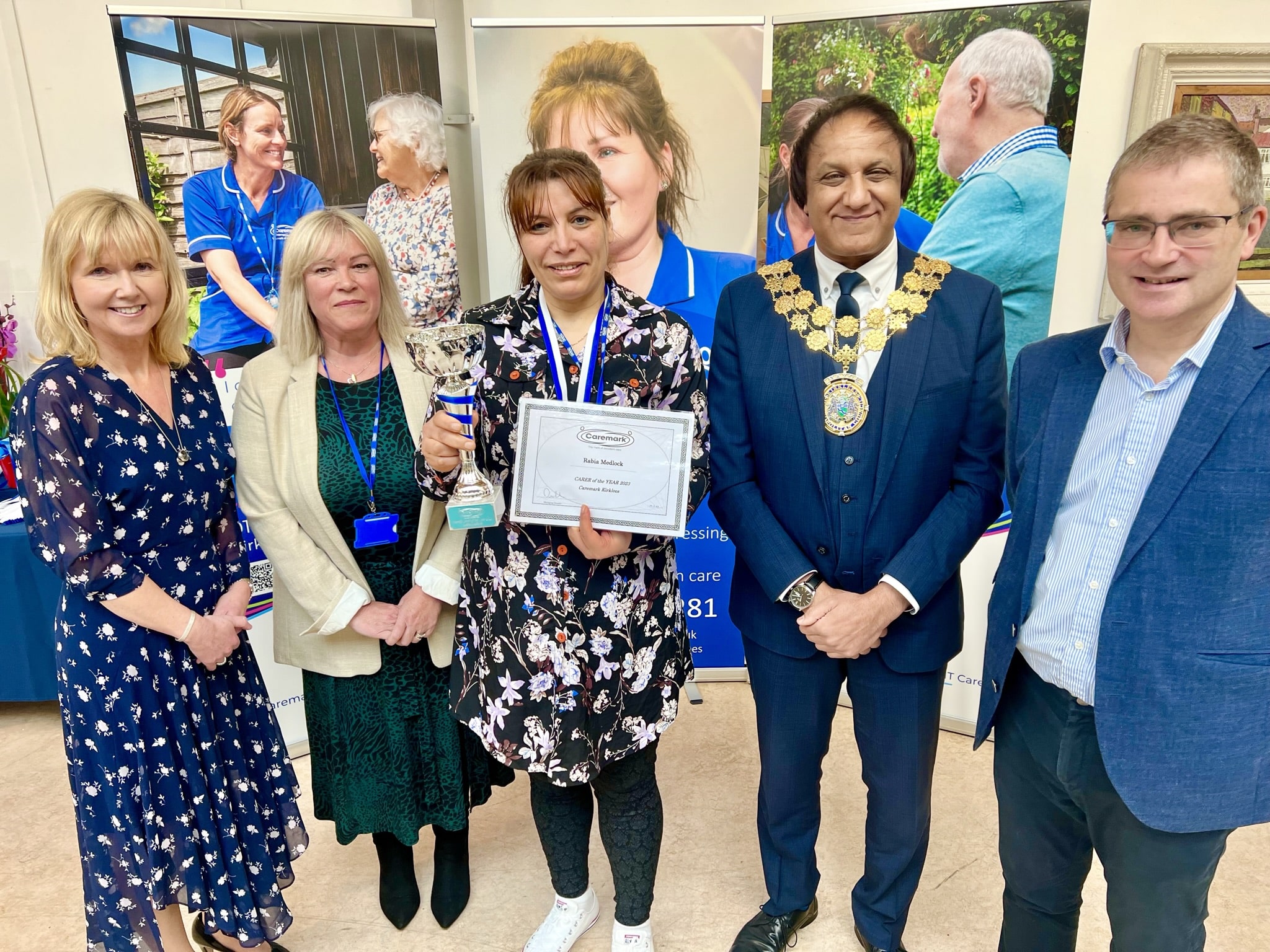 Selfless efforts recognised at carer awards | Caremark Kirklees