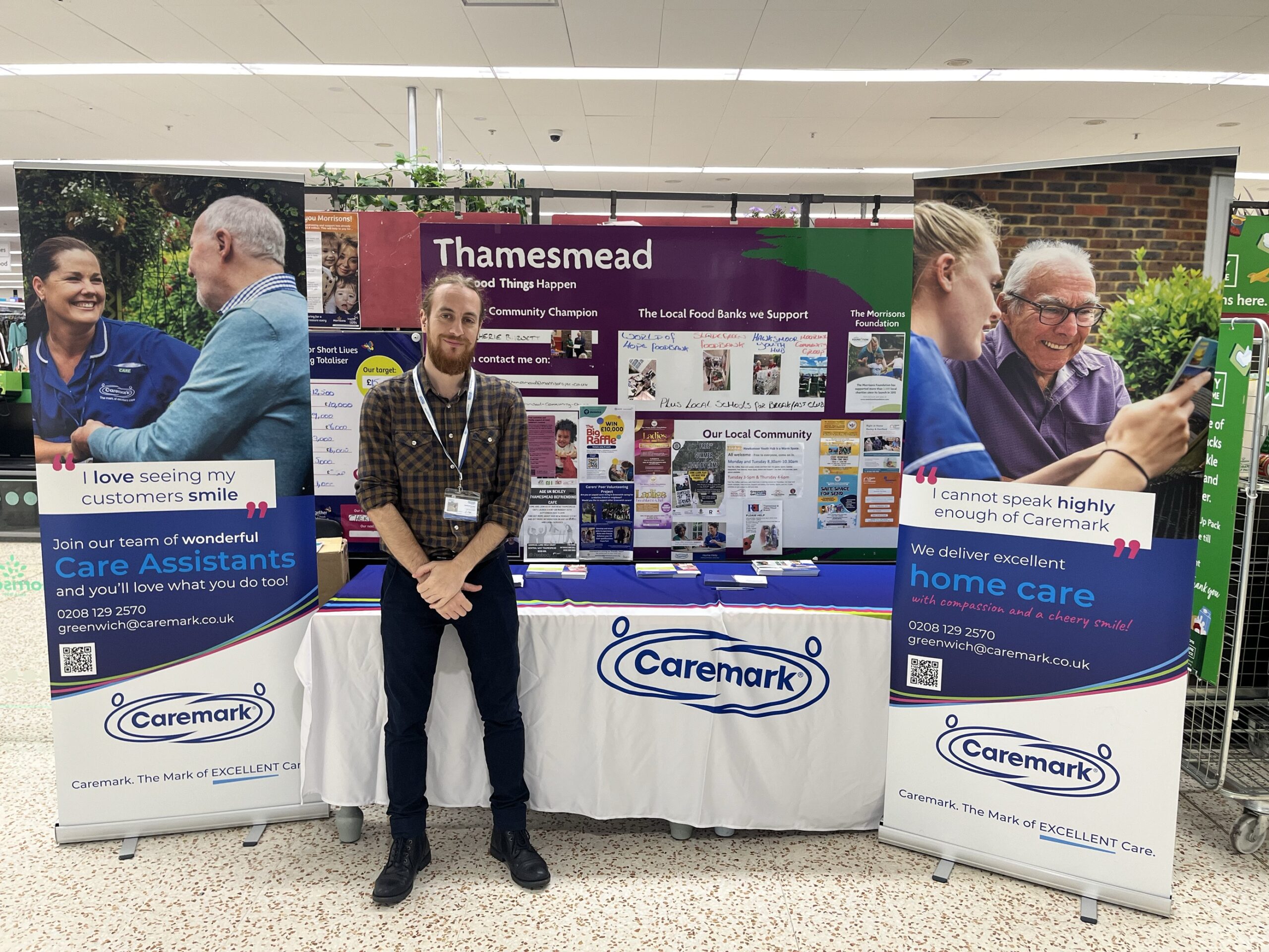 Caremark Greenwich Visits Thamesmead Morrisons Community | Caremark